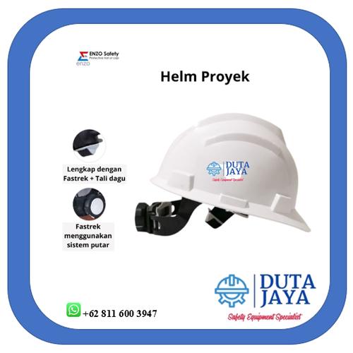 Jual Helm Proyek helm safety fastrack putar putih Enzo - Kota Medan ...
