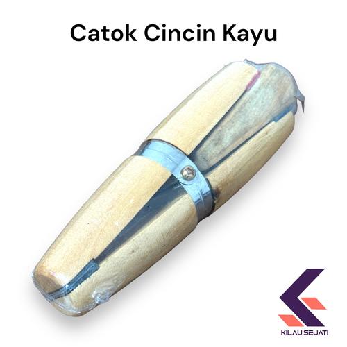 Jual Catok Cincin Kayu Sistem Pasak / Wooden Ring Clamp with Wedge ...