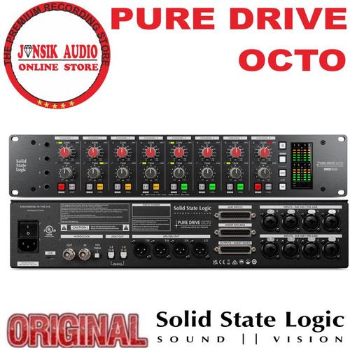 Ssl Audio Interface Solid State Logic PURE DRIVE OCTO 8-Channel ...