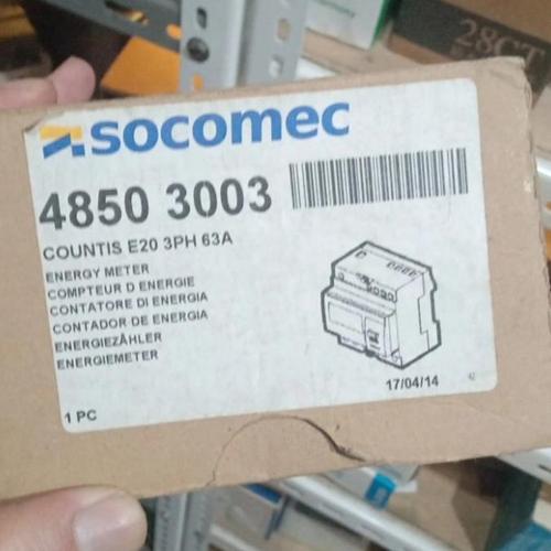 Jual Kwh Meter Digital Socomec 4850 3003 Countis E20 3Ph 63A - Jakarta ...