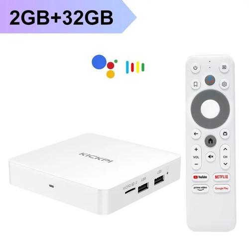 Jual google tv box android 4K kickpi KP1 2/32GB Amlogic S905Y4 Android ...