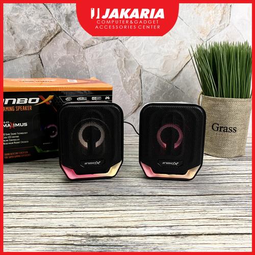 Jual Speaker Gaming RGB Super Bass Inbox Speaker USB 2.0 GS-03 Maximus ...