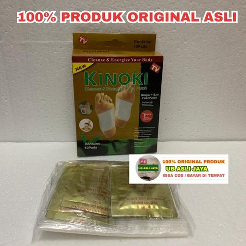 Jual kinoki gold original koyo kaki 1 box isi 10 pads detox kaki asli - Kota Bandung ...