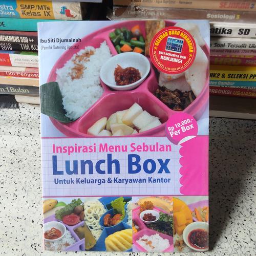 Jual Buku Resep Masakan, Inspirasi Menu Sebulan LUNCH BOX u' Keluarga ...