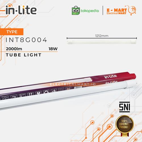 Promo INLITE TL LED 18w T8 IN-LITE Led Tube 18 W 120CM setara Lampu ...