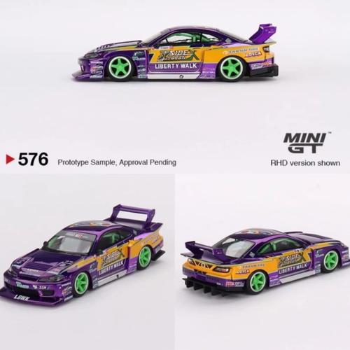 Jual Mini GT 576 LB Super Silhouette Nissan Silvia S15 Purple Formula ...