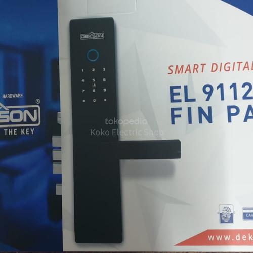 Jual Smart Door Lock Dekson tipe EL9112 - Kab. Bogor - Koko Electric ...