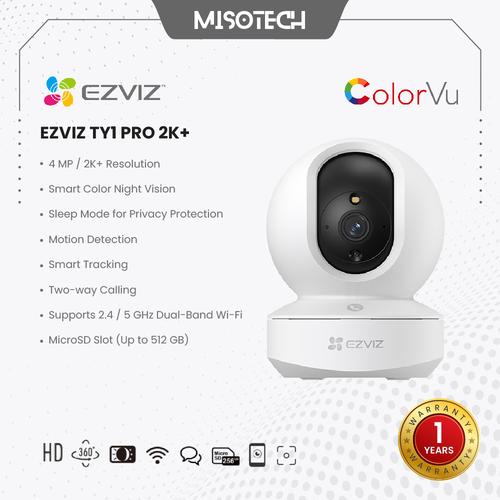 Jual Babycam Wifi CCTV Ezviz TY1 Pro 2K 4MP IP Indoor Color Two-way ...