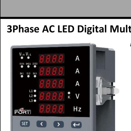 Jual Power Meter 3 Phase AC LED Digital Multimeter V A HZ / FT-96-3VAF - Jakarta Pusat - Bursa ...