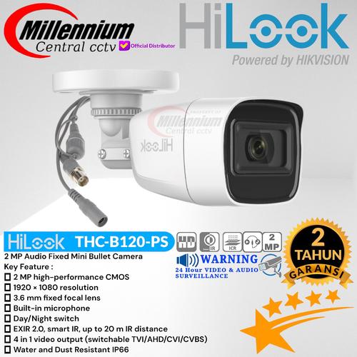 Jual Hilook Audio Thc B120 Ps 2mp Hilook Camera Cctv Outdoor Audio