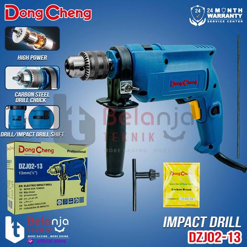 Jual Dongcheng Mesin Bor Tangan Listrik DZJ02-13 Impact Drill 13MM 500W ...