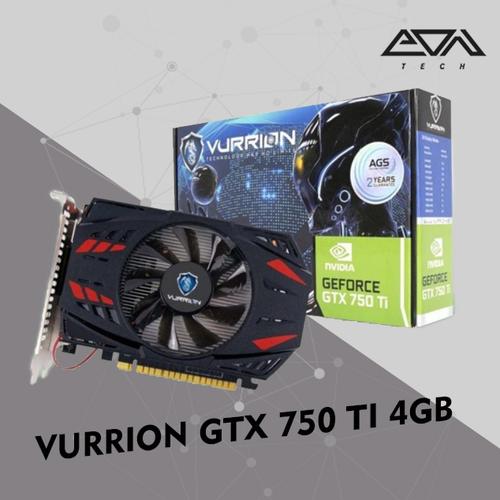 Jual VGA CARD VURRION GeForce GTX 750 TI 4GB GDDR5 128bit - Black ...