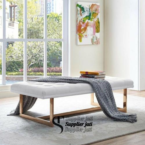 Jual Sofa bench minimalis/stool sofa puf panjang stool panjang - Besi ...