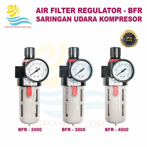 Promo BFR 2000-4000 Filter Regulator Udara 1/2" BFR-4000 BFR4000 - BFR ...