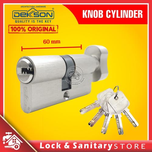 Jual Knob Cylinder Dekson Dekkson CYL TC KK DL 60MM SN Komputer Key ...