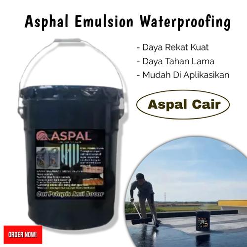Jual Aspal Cair Waterproofing Anti Bocor Atap Genteng Dak 5 KG - Kota ...