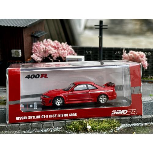 Jual Inno64 Inno Nissan Skyline GT-R R33 Nismo 400R Red Merah SEALED ...