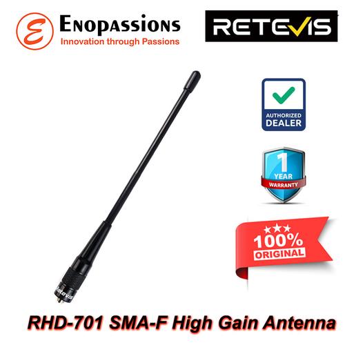 Jual Retevis RHD-701 SMA-F VHF/UHF High Gain Antenna 20 Watt Untuk ...