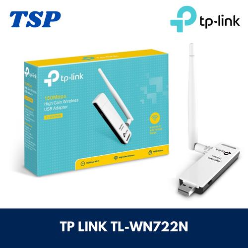 Jual TP - Link TL-WN722N 150 Mbps Wireless N USB Adapter + Antenna Wifi ...