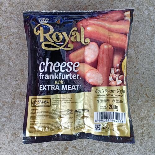 Jual Royal Cheese Frankfurter with Extra Meat 200 gram - Kota Surabaya ...