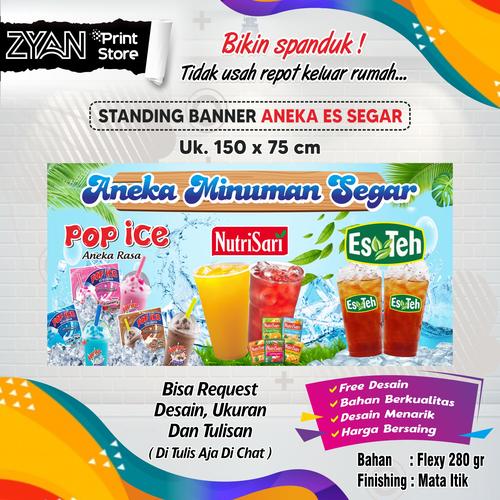Jual SPANDUK BANNER ANEKA ES - Kab. Cirebon - ZYAN PRINTSTORE | Tokopedia