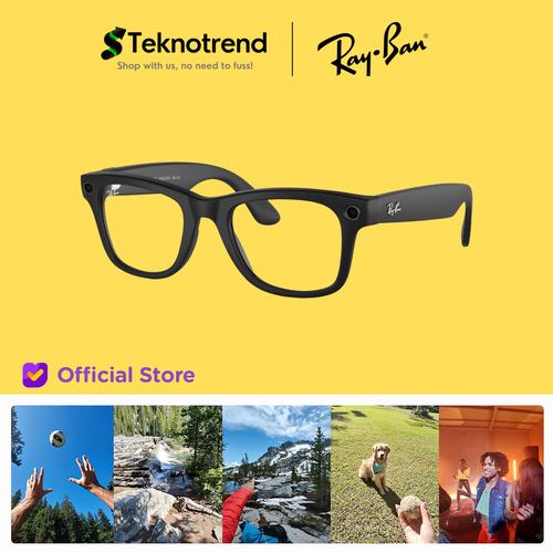 Promo Kacamata Pintar Ray-Ban Meta Smart Glasses RayBan Wayfarer ...