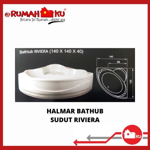 Promo HALMAR BATHUB SUDUT RIVIERA - MARBLE Cicil 0% 3x - Jakarta Barat ...