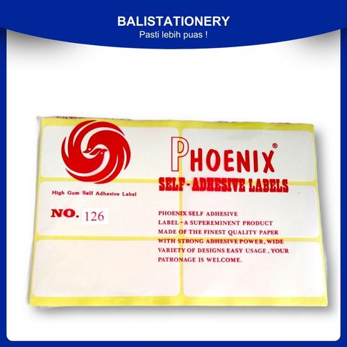 Jual Label Harga / Label Sticker Stiker Phoenix Bulat QQ No. 126, 130, 133 - 202 - Kota Denpasar ...