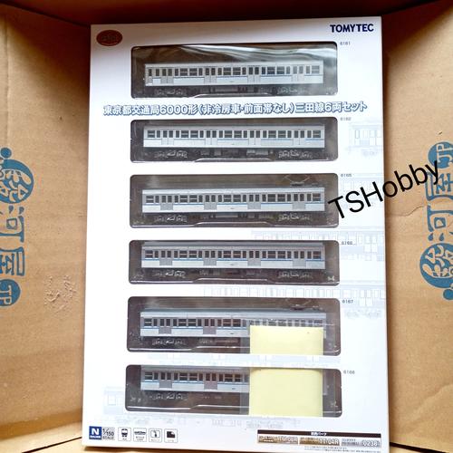 Jual Miniatur diecast Kereta KRL Toei 6000 Tomytec set 6 N scale 1/150 ...