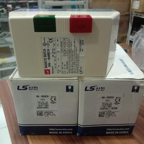 Jual Magnetic Switch LS / Motor Starter LS MW-18bMB/3H 1a1b 220V / 380V ...