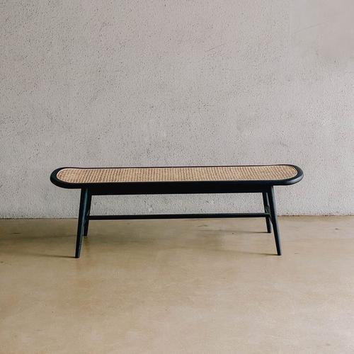 Jual Bangku Kursi Rotan 2 Seater Kursi Cafe Rotan Bangku Rotan Kayu ...