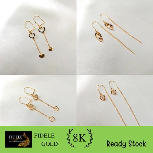Jual Anting juntai lestari gold desi emas asli kadar muda 375 8k - Kota ...