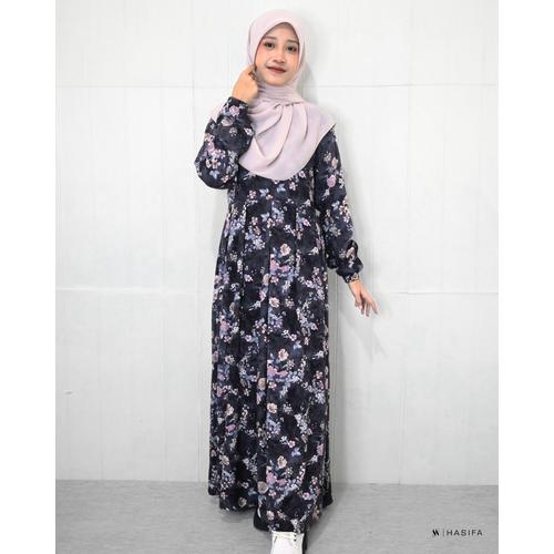 Jual Hasifa Zamia Dress | Rayon Motif Bunga Dress - Kab. Bandung ...