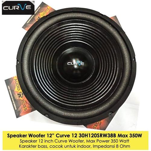 Jual Speaker 12 Inch Curve Woofer 350 Watt - Speaker Curve Woofer 12 ...
