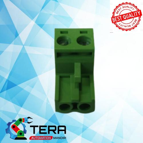 Jual Terminal Blok 2p 2 pin 5.08mm Plugable Connector Konektor Hijau ...