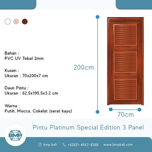 Jual Pintu PVC Platinum Special Edition Pintu Kamar Mandi 3 Panel ...