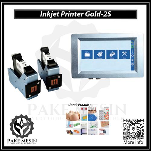 Jual MESIN CODING GOLD 2S CETAK BARCODE QR EXPIRED DATE & BATCH ...