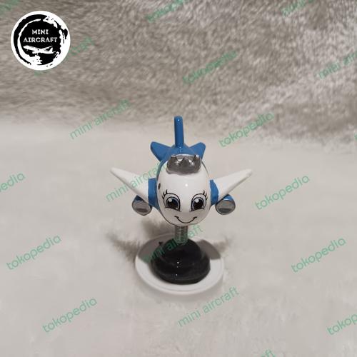 Jual miniatur pesawat jet Boeing gemoy biru - Kab. Bandung Barat - mini ...