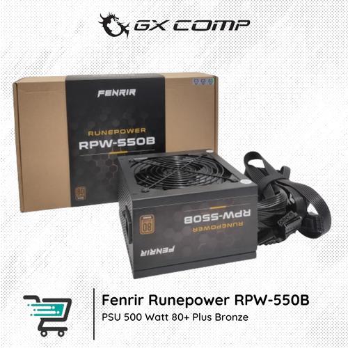 Promo Power Supply Fenrir Runepower RPW-550B / PSU 550 W 80+ Plus ...