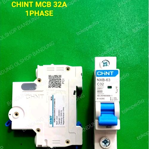 Jual CHINT MCB 32A 1P 220V SN 1X MCB 1P 32A 220V SNI MCB 220V 1P 32A ...