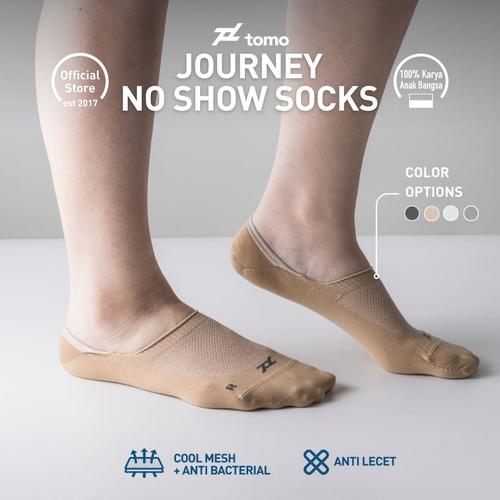 Jual Tomo Journey Socks Super Low/kaos kaki olahraga - Dark Grey, Small ...