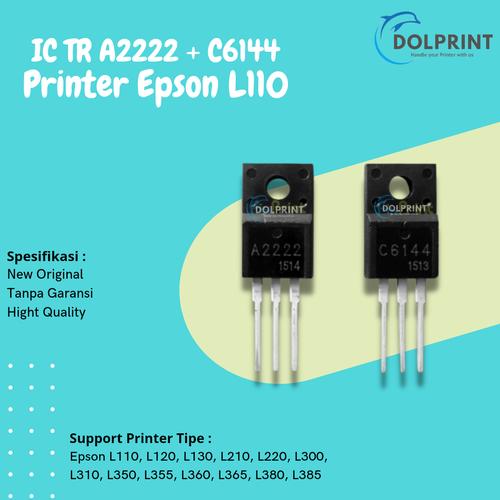 Jual IC TR A2222 C6144 1SET Transistor Mainboard Printer Epson L110 ...