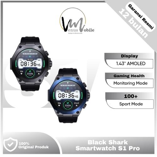 Promo Black Shark Smartwatch S1 PRO 1.43" Amoled Display Bluetooth Call ...