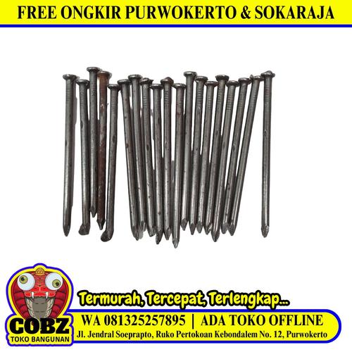 Jual 2 1/2 IN / NM Paku Kayu Reng Usuk Bambu Pring Plafon 6 CM Besi KG ...