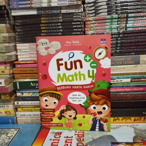 Jual Buku Original Fun Math 4 BERBURU HARTA KARUN May Belle Bekas ...
