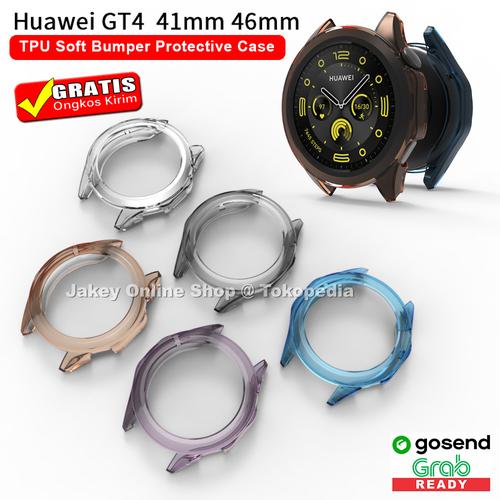 Jual Rubber Case TPU Soft Bumper HUAWEI WATCH GT 4 46MM GT4 41MM ...