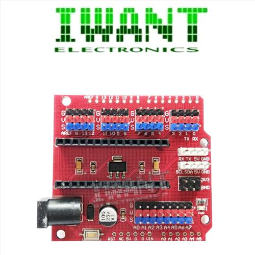 Jual EXPANSION SHIELD FOR ARDUINO NANO UNO I/O EXTENSION BOARD FOR NANO ...