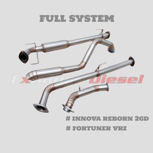 Promo Knalpot Innova Reborn 2gd Fortuner Vrz Full System - Tailpipe ...