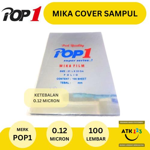 Jual SUPER POP1 MIka Film / Mika Cover 0.12 / Mika Jilid / Ukuran Folio ...