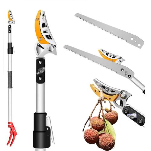 Jual 4M/5M pemetik buah Tree Pruner Galah Tongkat Pemotong Gergaji Gunting - 1.8-3M - Kab ...